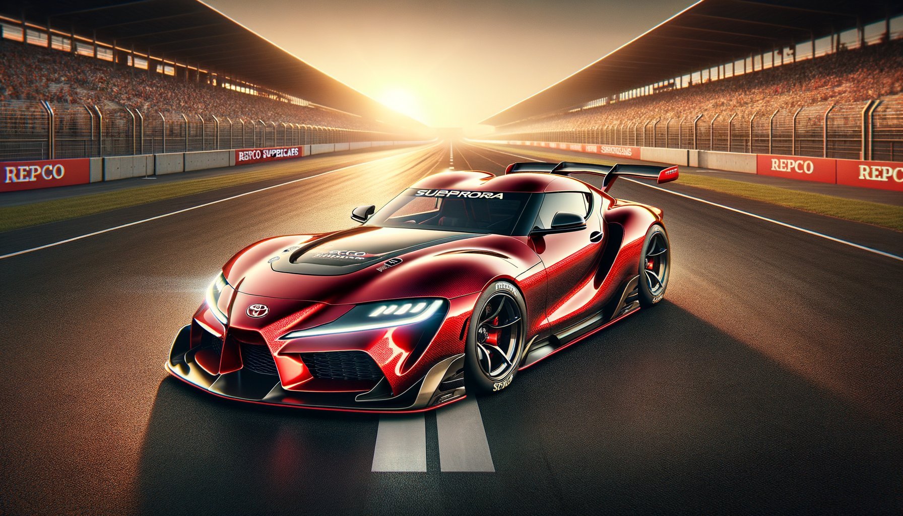 Toyota GR Supra przekształcona w supersamochód z silnikiem N/A-V8 na Mistrzostwa Repco Supercars ...